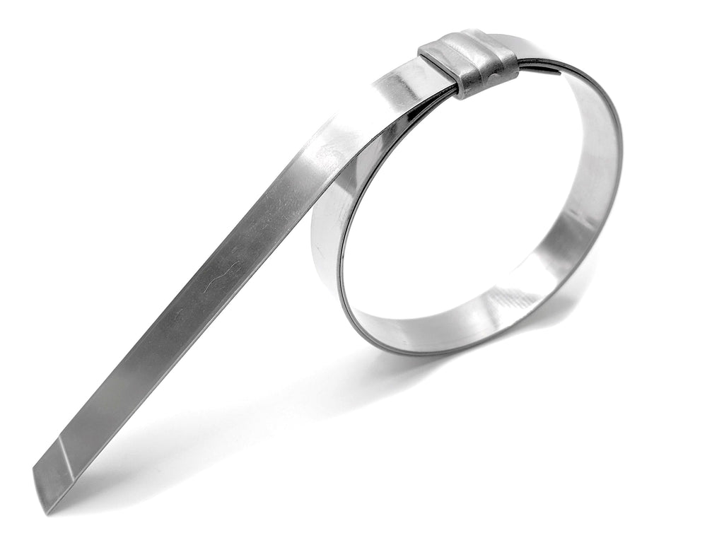 Buy Preformed Band Clamp - 304SS - W: 9.5mm - Max Dia: 88.9mm from HCL ...