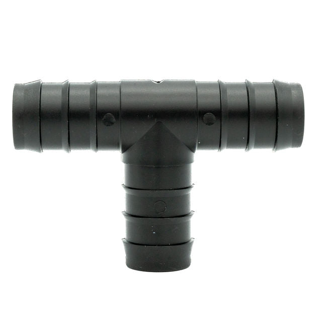 Tefen PP Black Union T Hose Connector Fits 20mm OD Hose – HCL Clamping UK